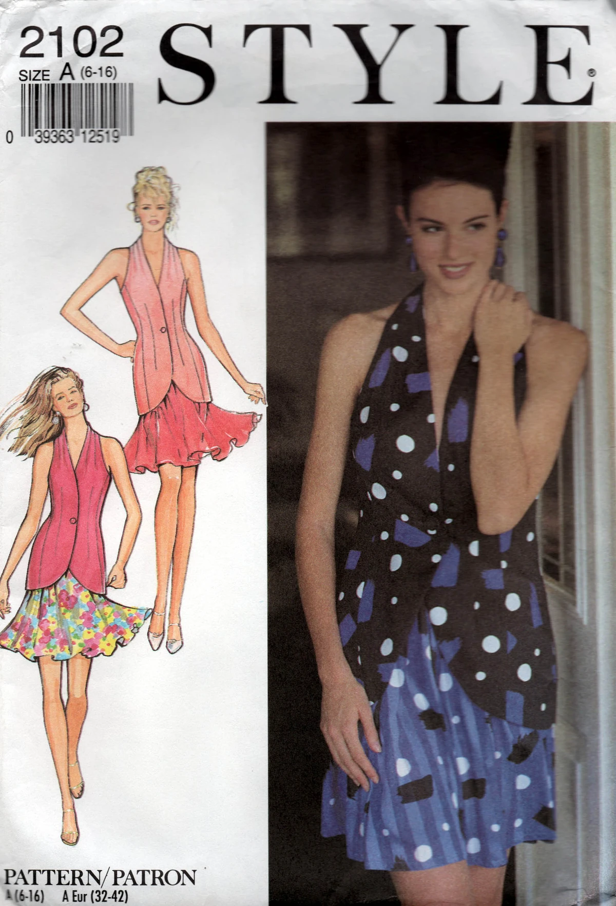 Style 2102 A | Vintage Sewing Patterns | Fandom