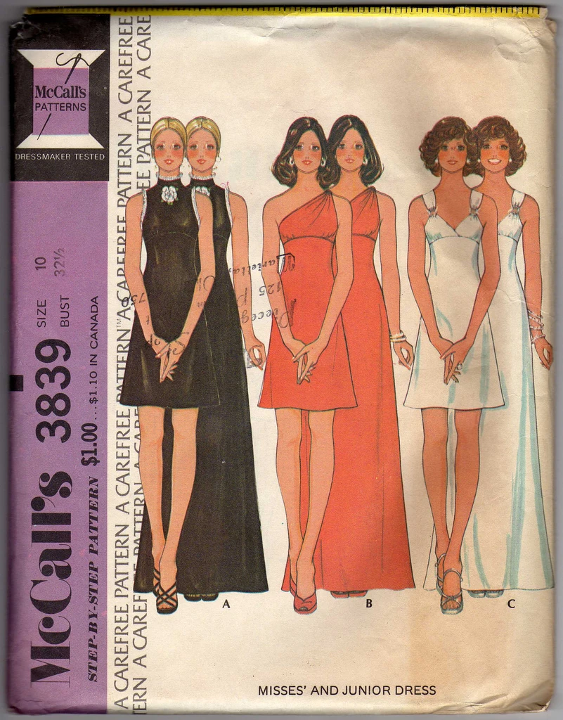 McCall's 3839 | Vintage Sewing Patterns | Fandom