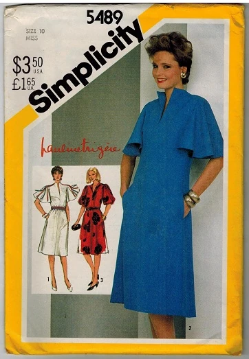 Simplicity 5489 A | Vintage Sewing Patterns | Fandom