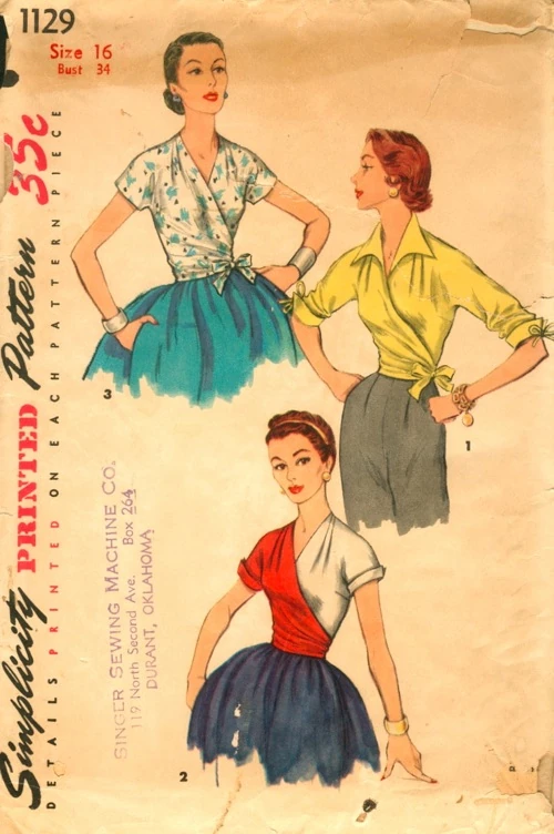 Simplicity 1129 | Vintage Sewing Patterns | Fandom
