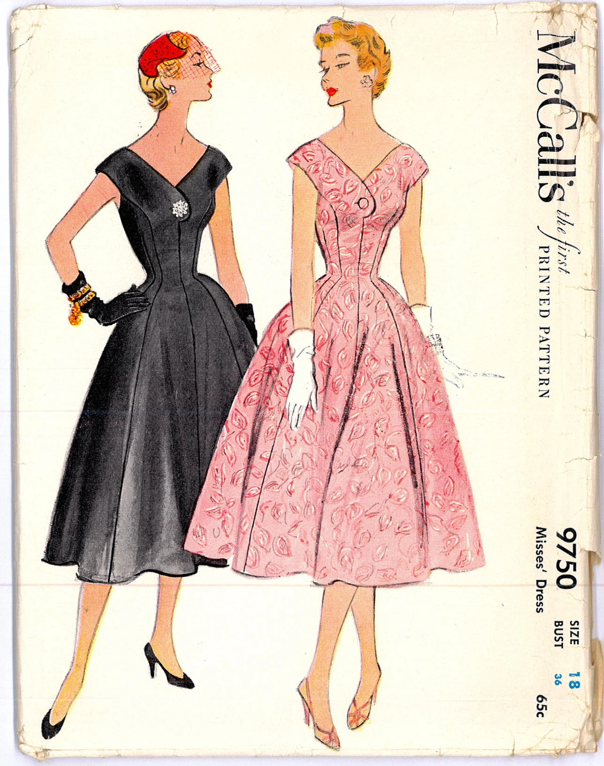 McCall's 9750 A | Vintage Sewing Patterns | Fandom