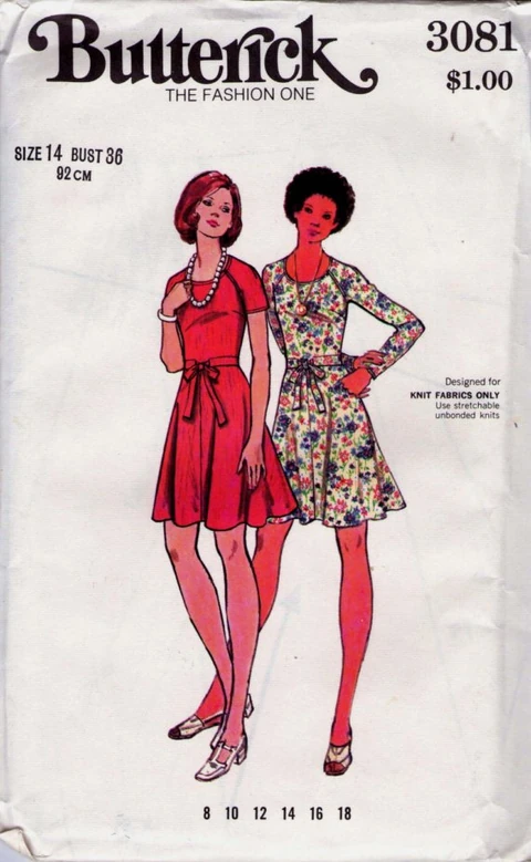 Butterick 3081 | Vintage Sewing Patterns | Fandom