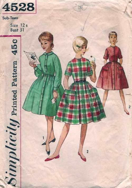 Simplicity 4528 | Vintage Sewing Patterns | Fandom