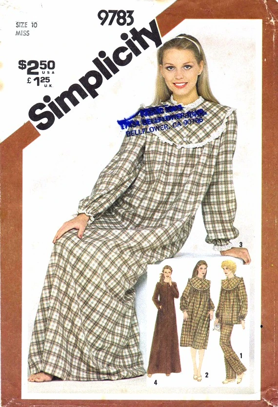 Simplicity 9783 | Vintage Sewing Patterns | Fandom
