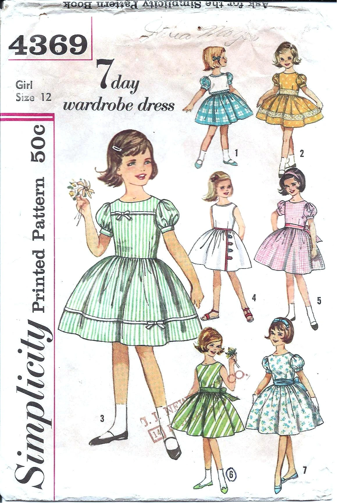 Simplicity 4369 | Vintage Sewing Patterns | Fandom