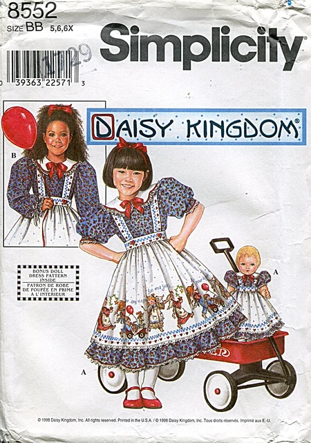 Simplicity 8552 C | Vintage Sewing Patterns | Fandom