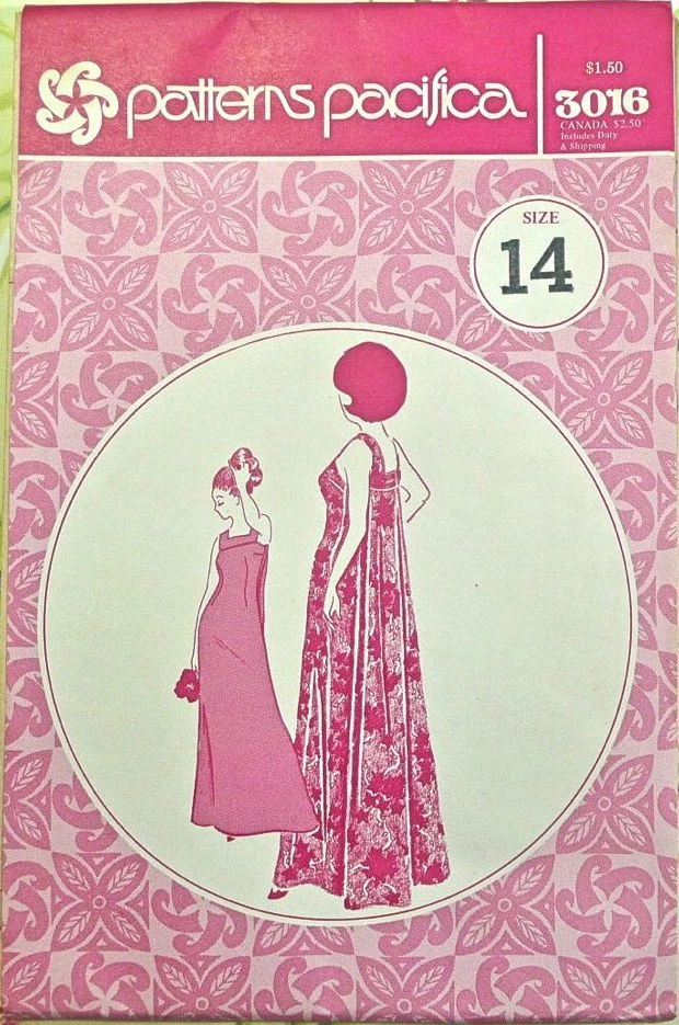 Patterns Pacifica 3016 | Vintage Sewing Patterns | Fandom
