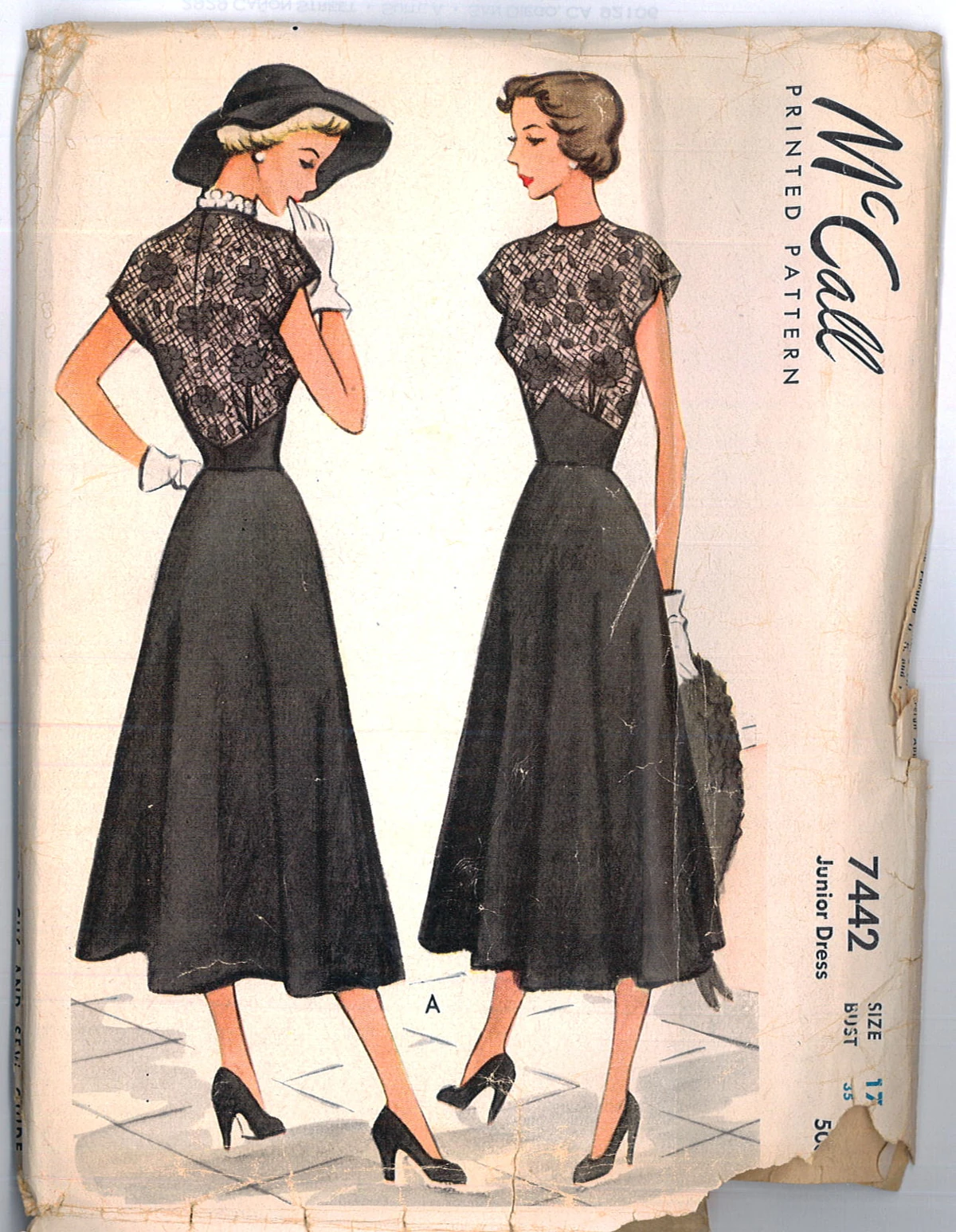 McCall 7442 | Vintage Sewing Patterns | Fandom