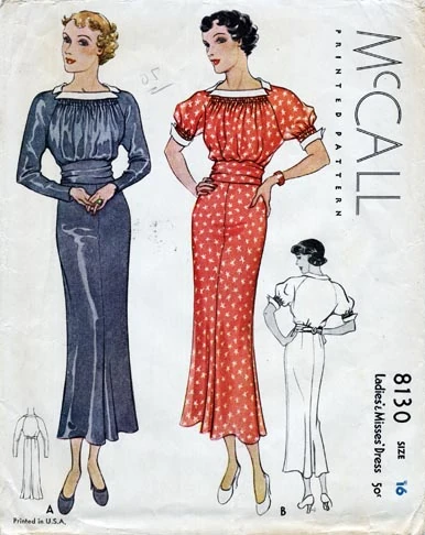 McCall 8130 | Vintage Sewing Patterns | Fandom