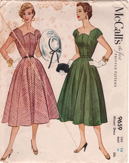 McCall's 9659 | Vintage Sewing Patterns | Fandom