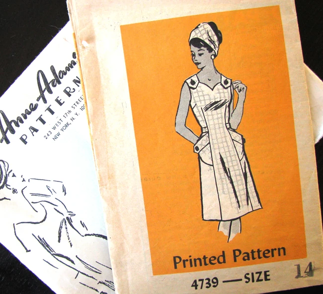 Anne Adams 4739 | Vintage Sewing Patterns | Fandom