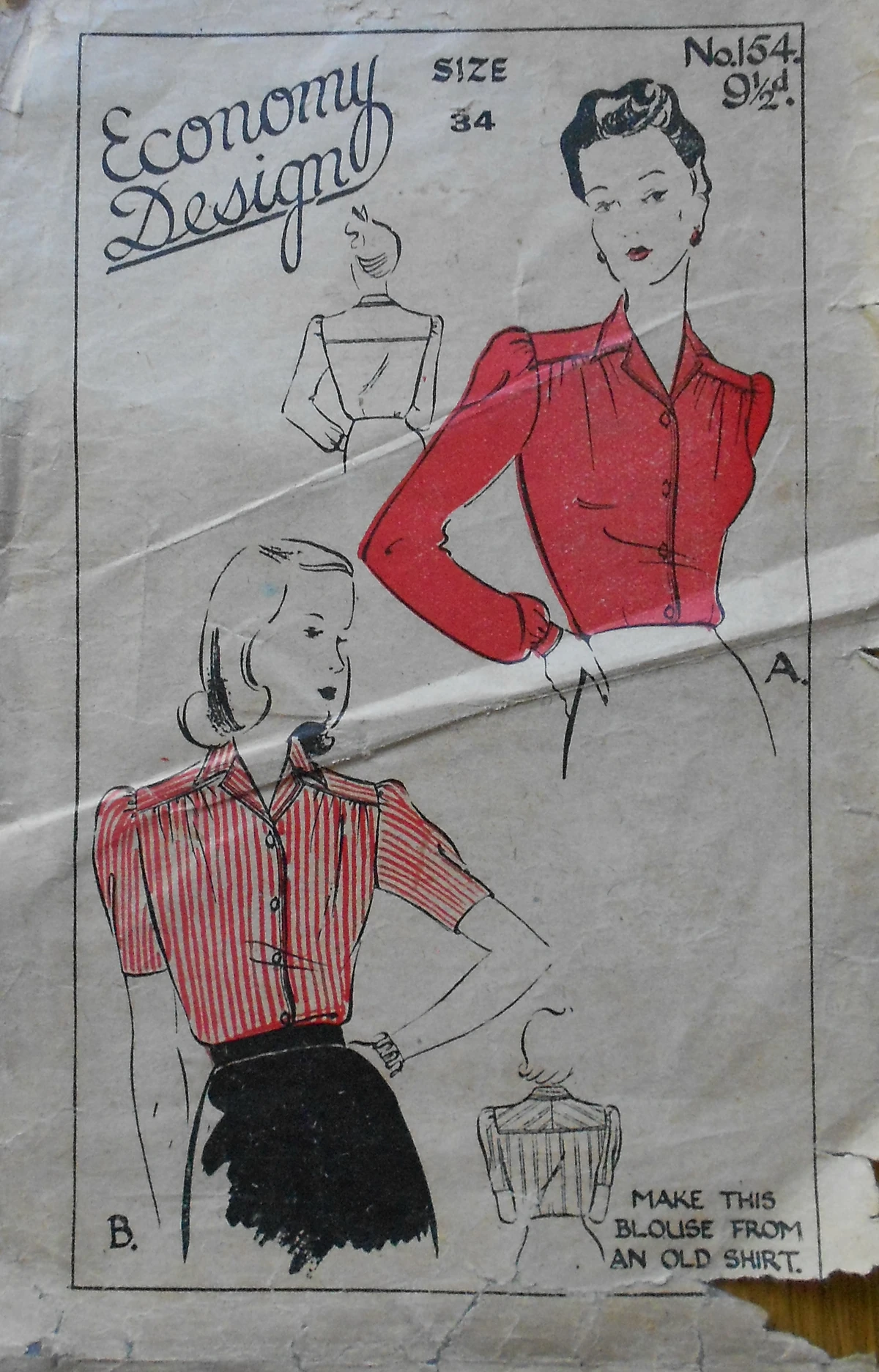 Economy Design 154 | Vintage Sewing Patterns | Fandom