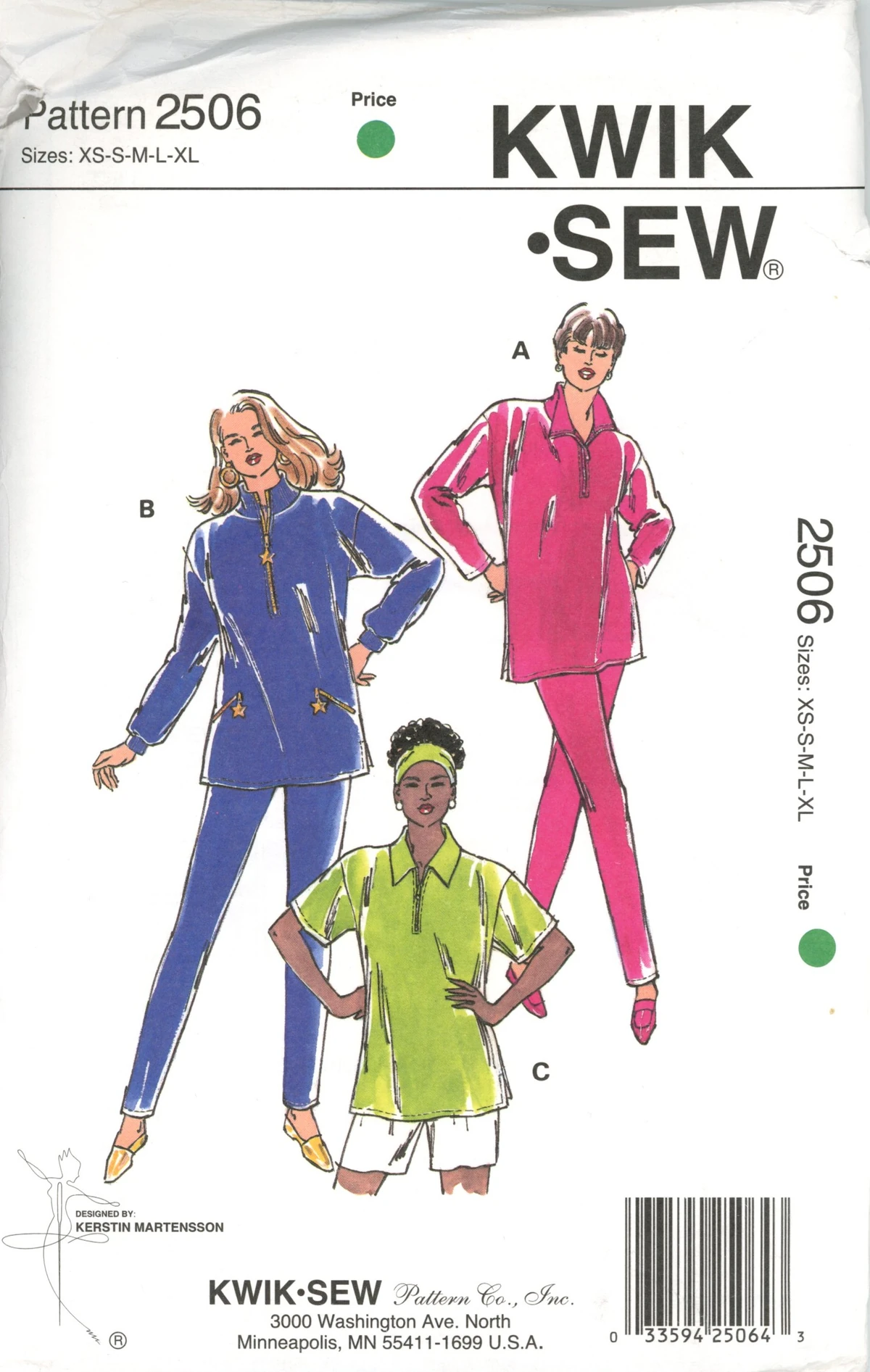Kwik Sew 2506 | Vintage Sewing Patterns | Fandom
