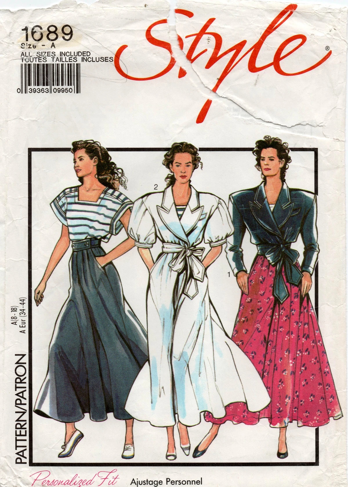 Style 1689 B | Vintage Sewing Patterns | Fandom