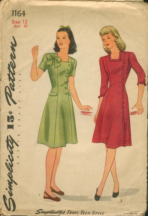 Simplicity 1164 | Vintage Sewing Patterns | Fandom