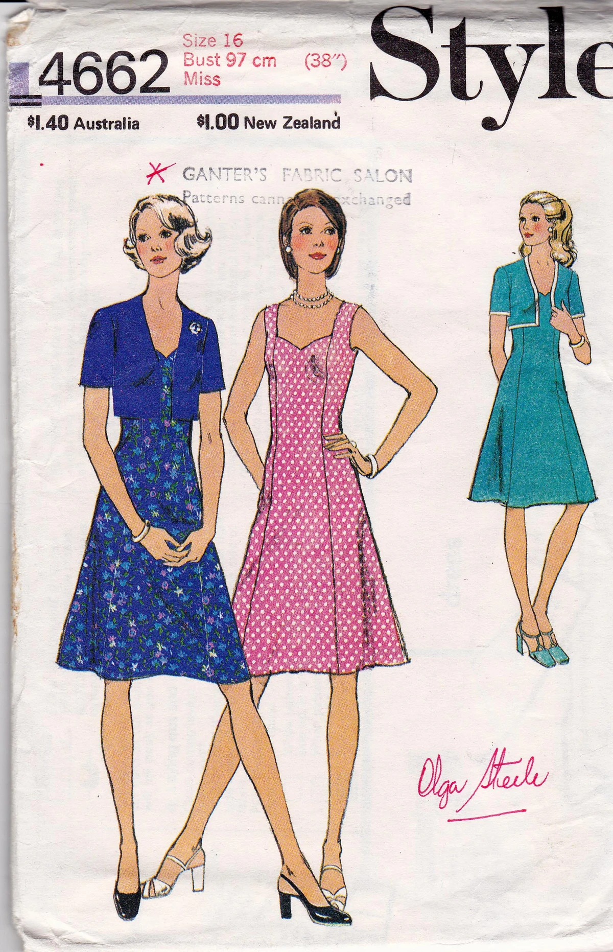 Style 4662 | Vintage Sewing Patterns | Fandom