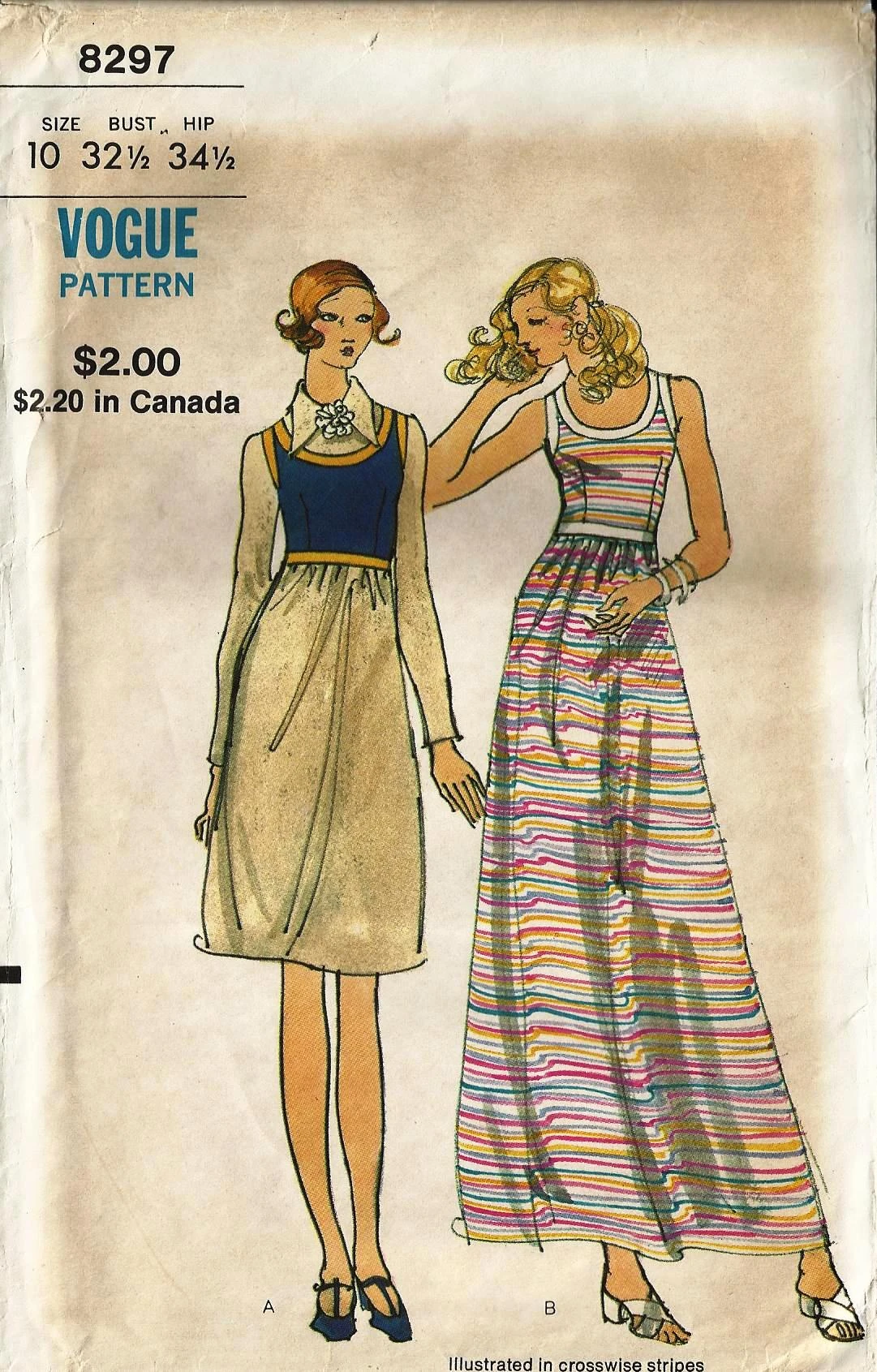 Vogue 8297 | Vintage Sewing Patterns | Fandom