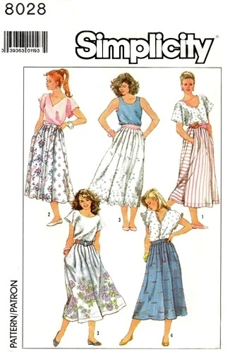Simplicity 8028 C | Vintage Sewing Patterns | Fandom