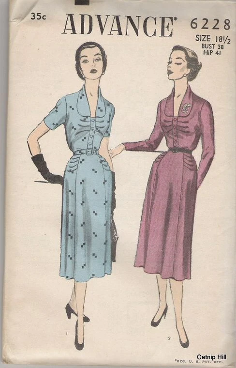 Advance 6228 | Vintage Sewing Patterns | Fandom