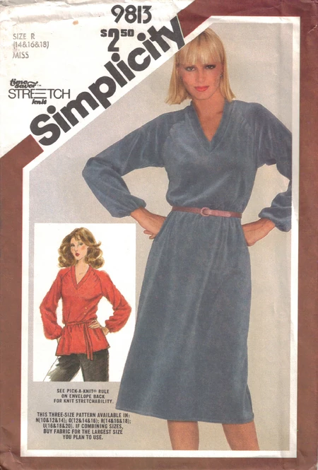 Simplicity 9813 | Vintage Sewing Patterns | Fandom