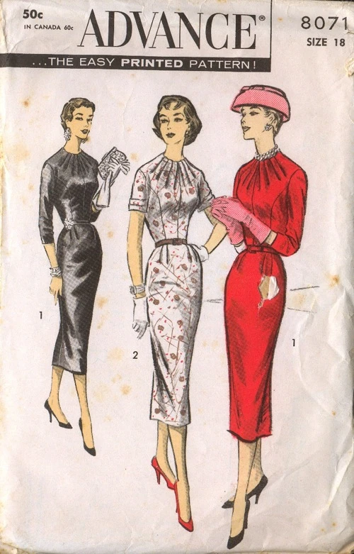 Advance 8071 | Vintage Sewing Patterns | Fandom