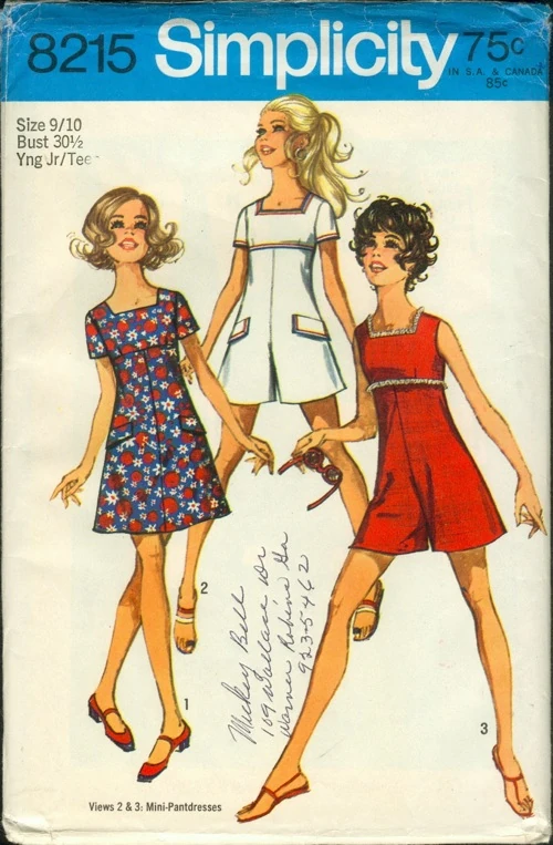 Simplicity 8215 | Vintage Sewing Patterns | Fandom