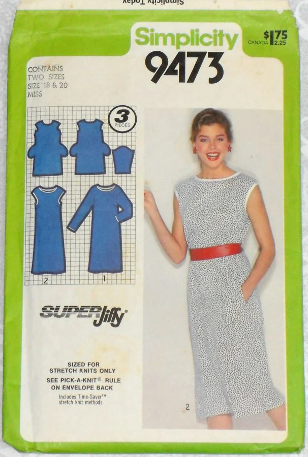 Simplicity 9473 | Vintage Sewing Patterns | Fandom