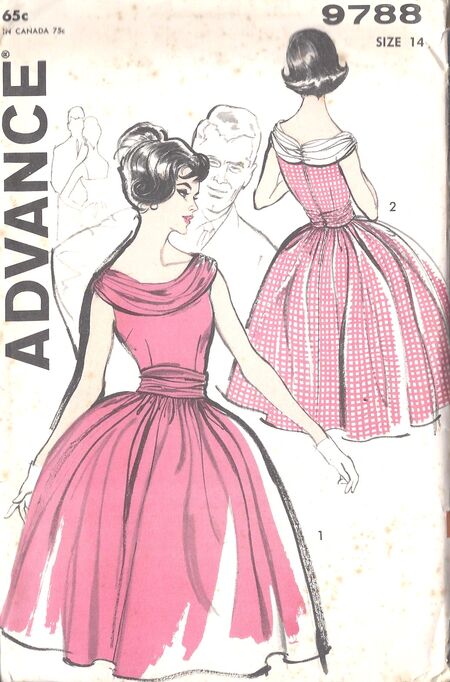 Advance 9788 | Vintage Sewing Patterns | Fandom