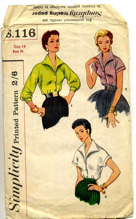 Simplicity S.116 | Vintage Sewing Patterns | Fandom