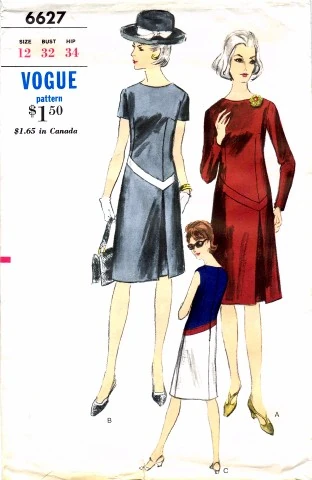 Vogue 6627 A | Vintage Sewing Patterns | Fandom