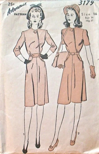 Advance 3179 A | Vintage Sewing Patterns | Fandom