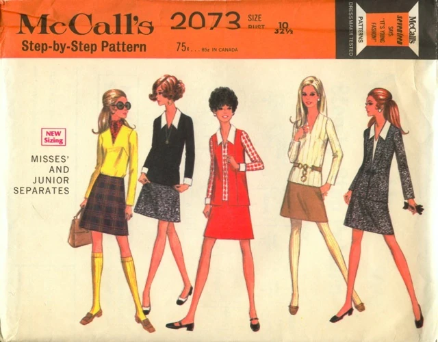 McCall's 2073 | Vintage Sewing Patterns | Fandom