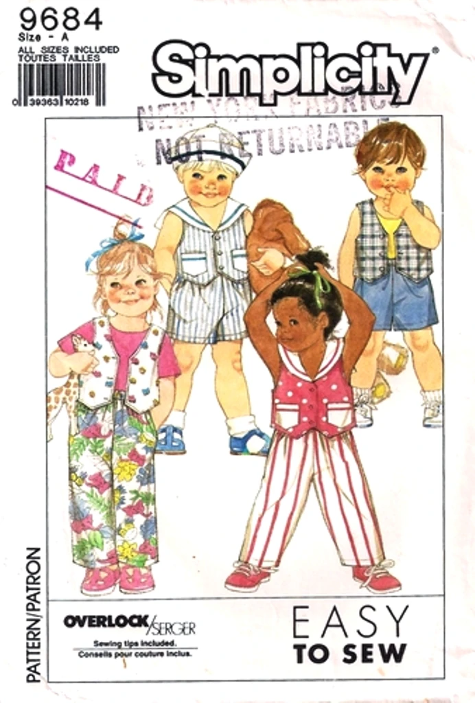 Simplicity 9684 A | Vintage Sewing Patterns | Fandom