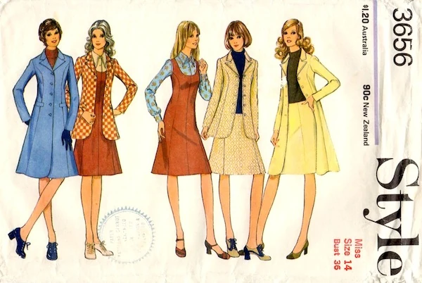 Style 3656 A | Vintage Sewing Patterns | Fandom