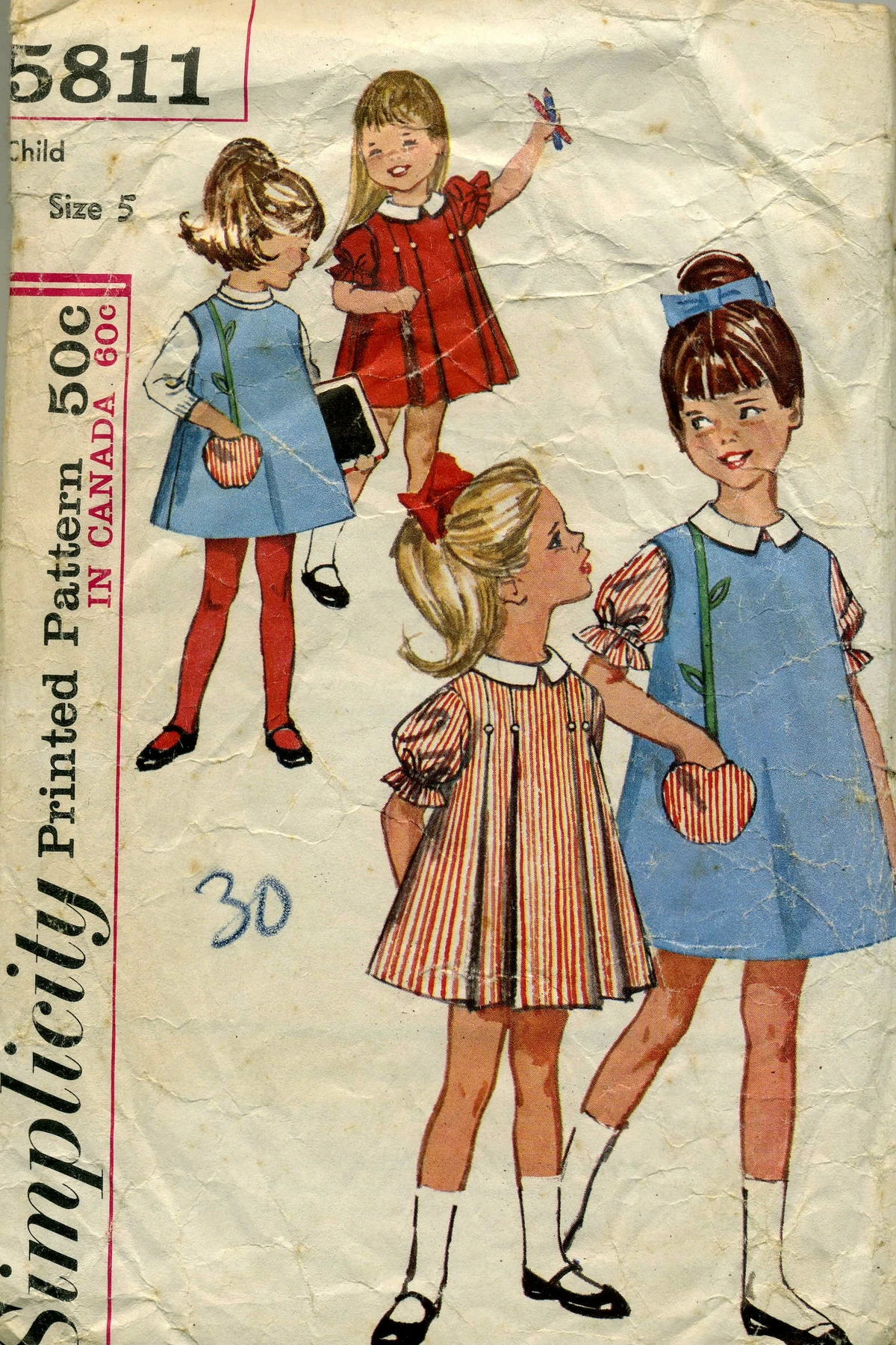 Simplicity 5811 A | Vintage Sewing Patterns | Fandom