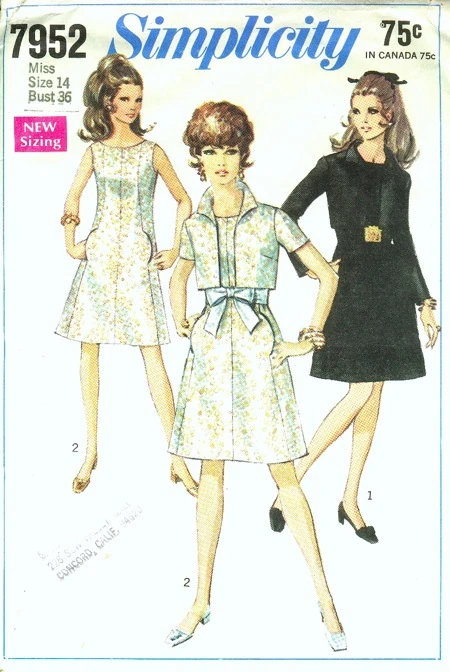 Simplicity 7952 | Vintage Sewing Patterns | Fandom
