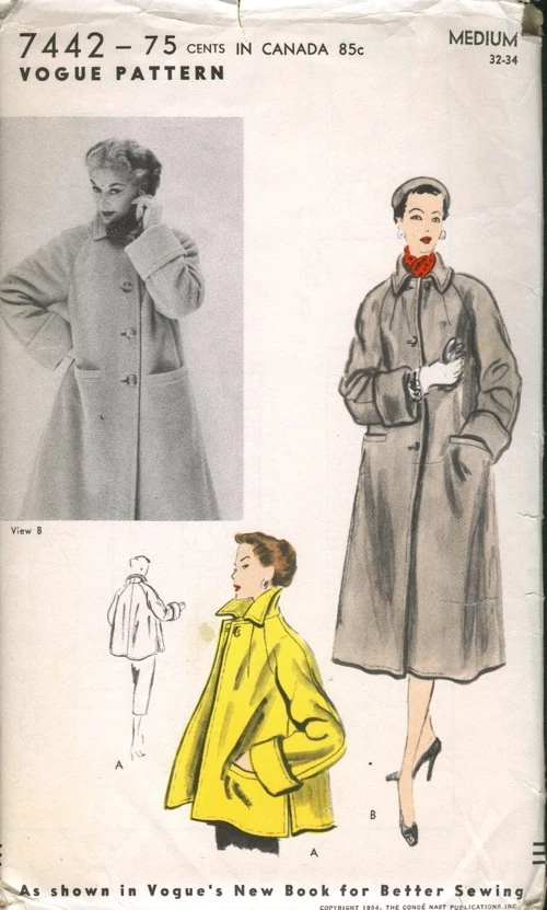 Vogue 7442 | Vintage Sewing Patterns | Fandom