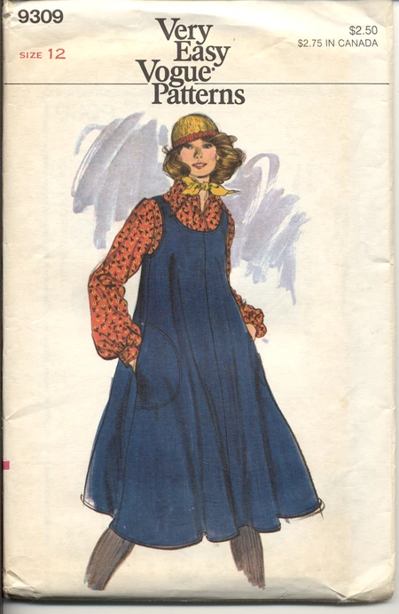 Vogue 9309 | Vintage Sewing Patterns | Fandom