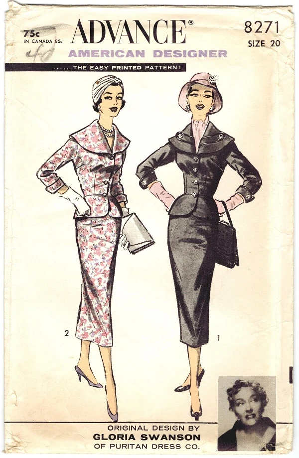 Advance 8271 | Vintage Sewing Patterns | Fandom