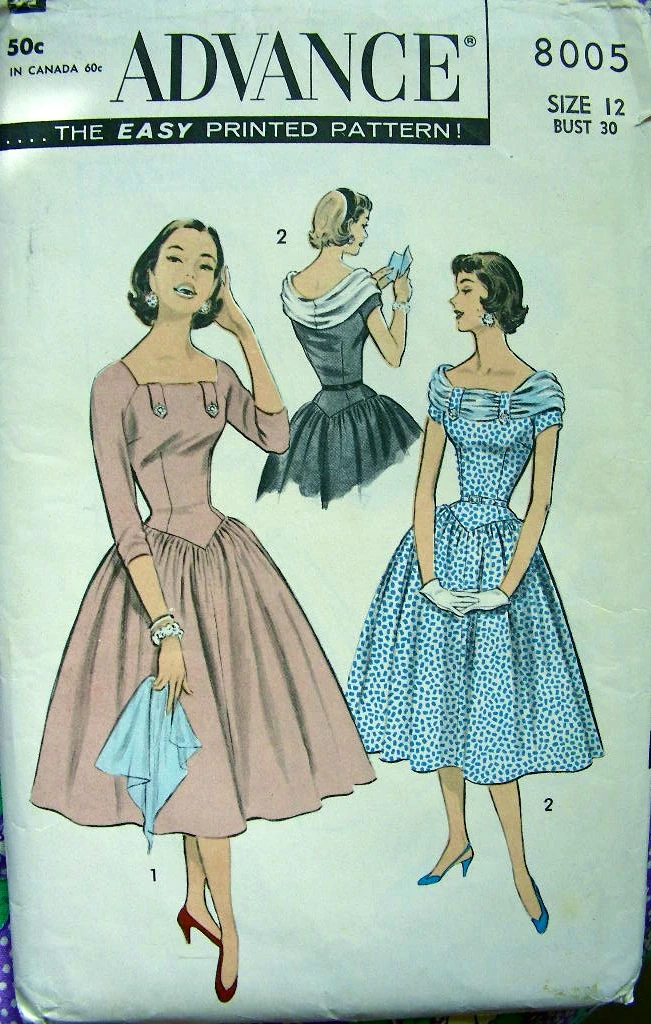 Advance 8005 | Vintage Sewing Patterns | Fandom