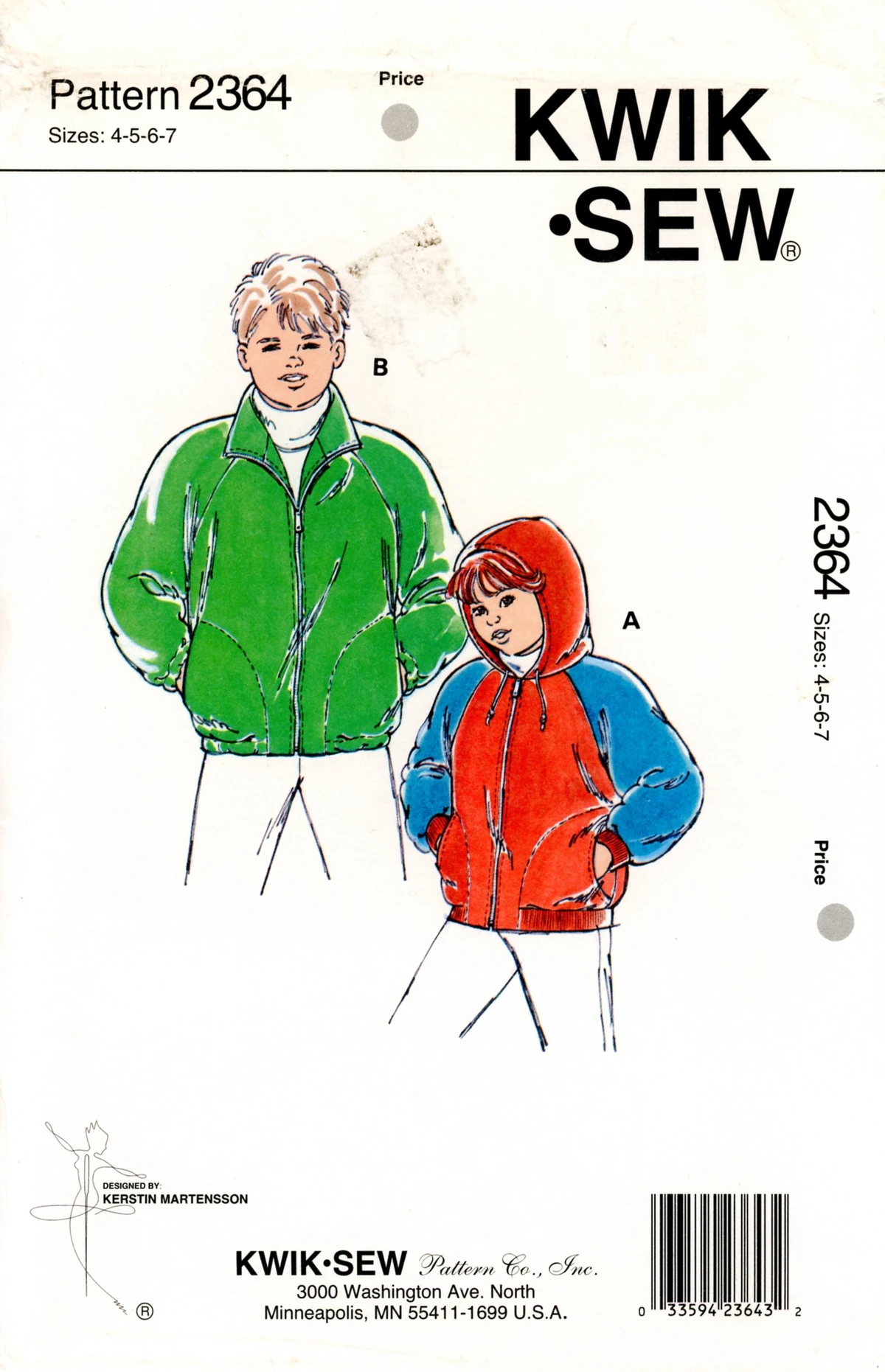 Kwik Sew 2364 | Vintage Sewing Patterns | Fandom