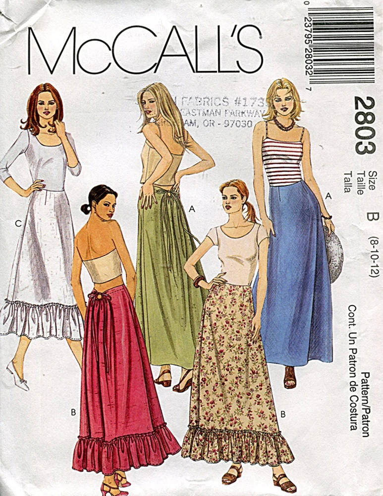 McCall's 2803 | Vintage Sewing Patterns | Fandom