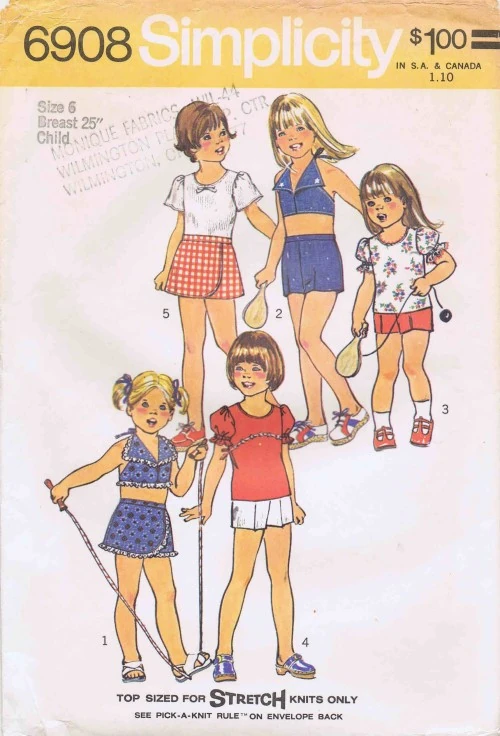 Simplicity 6908 A | Vintage Sewing Patterns | Fandom