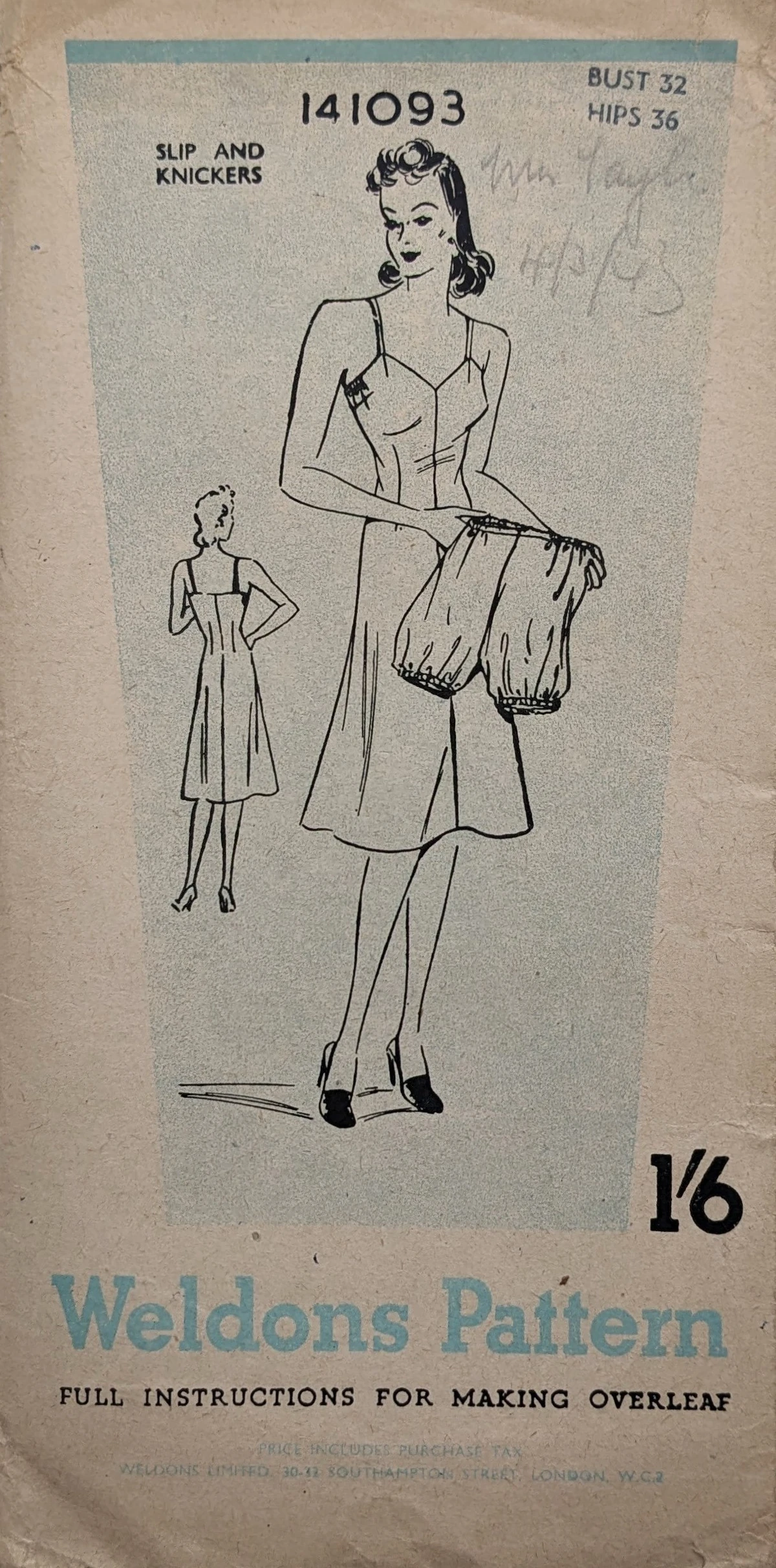 Weldons 141093 | Vintage Sewing Patterns | Fandom