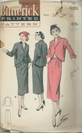 Butterick 6051 | Vintage Sewing Patterns | Fandom