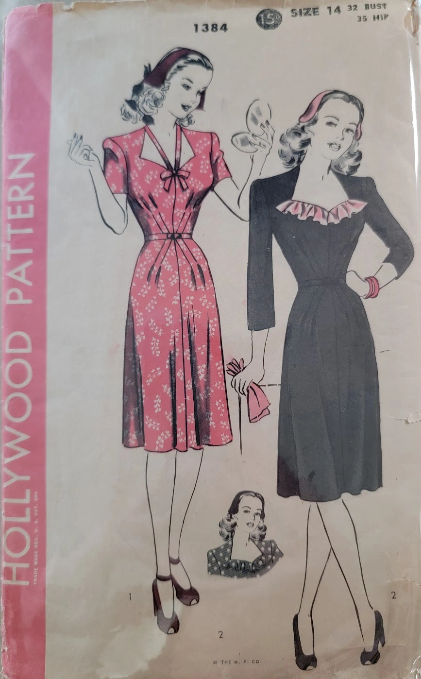 Hollywood 1384 | Vintage Sewing Patterns | Fandom