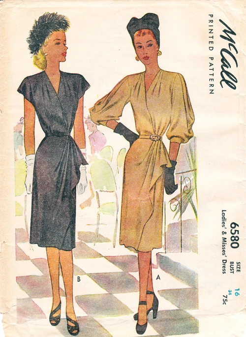 McCall 6580 | Vintage Sewing Patterns | Fandom