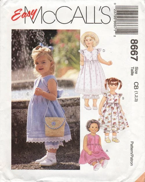 McCall's 8667 B | Vintage Sewing Patterns | Fandom