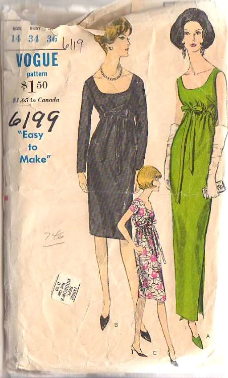 Vogue 6119 A | Vintage Sewing Patterns | Fandom