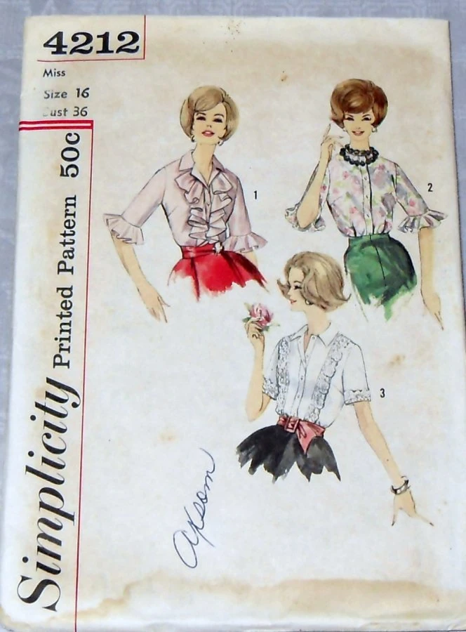 Simplicity 4212 A | Vintage Sewing Patterns | Fandom